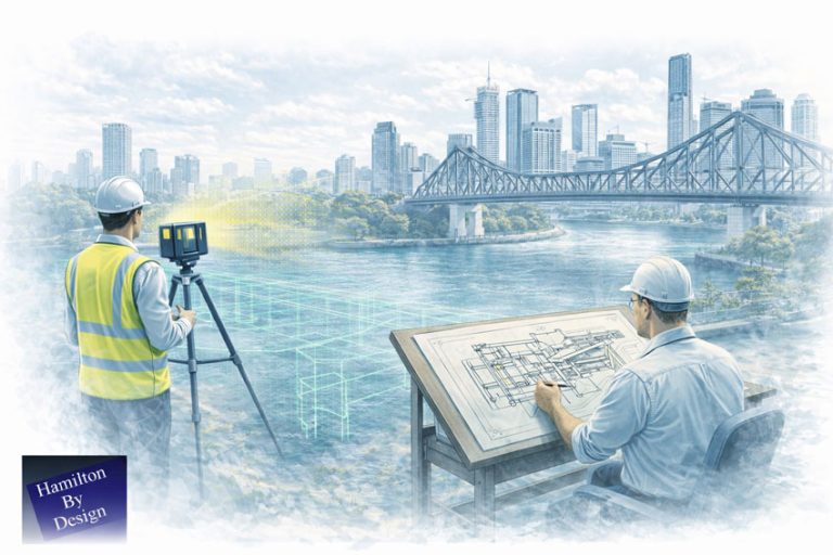 3D Scan Structural Drafting Brisbane - Hamilton By Design Co.