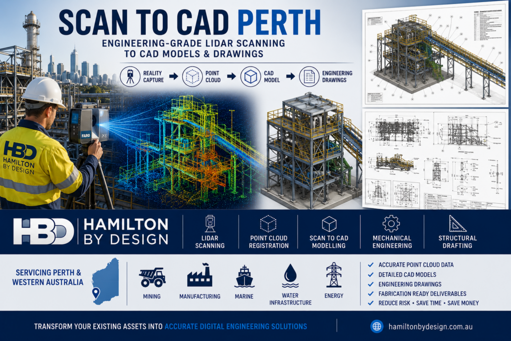 Scan to CAD Perth - Hamilton By Design Co.
